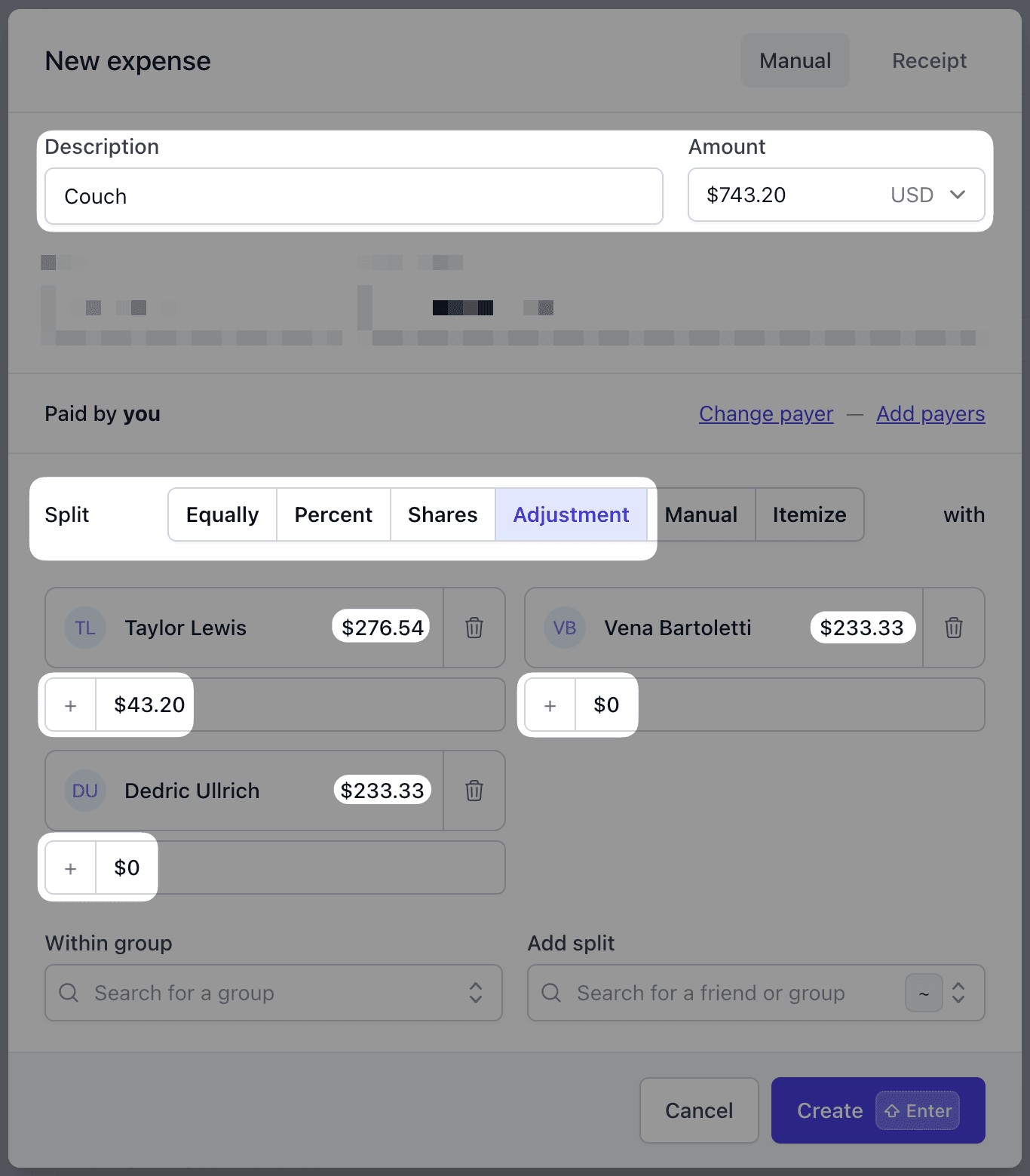 How to split bills efficiently: Choosing the right split type ...