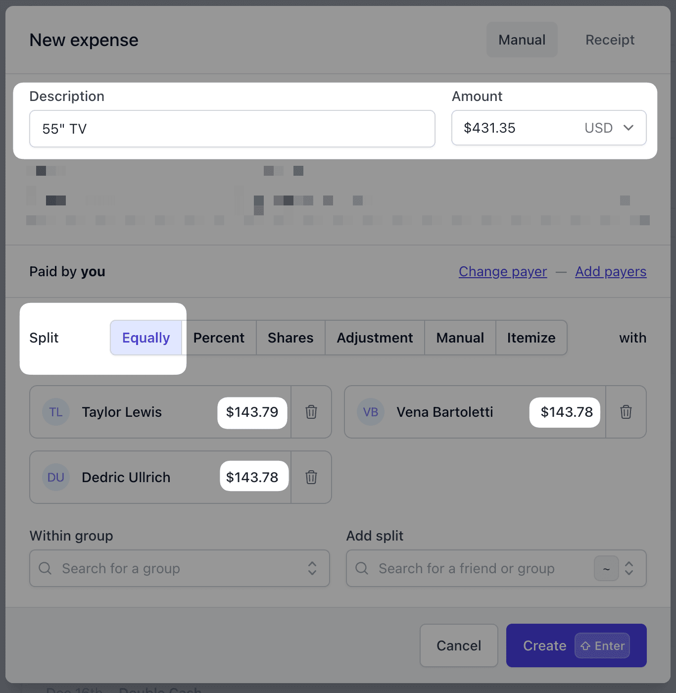 How to split bills efficiently: Choosing the right split type ...