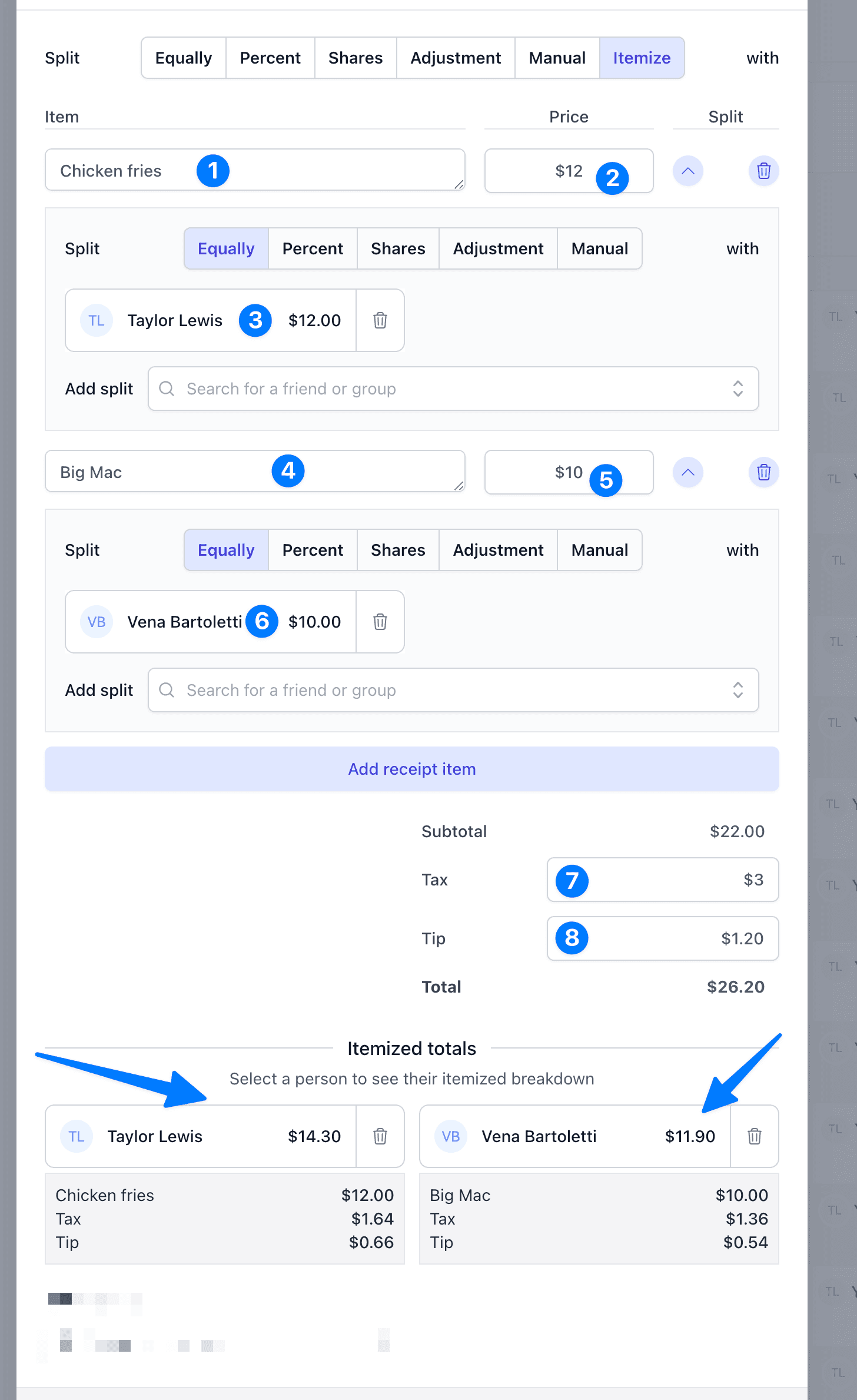 How to split bills efficiently: Choosing the right split type - SplitMyExpenses
